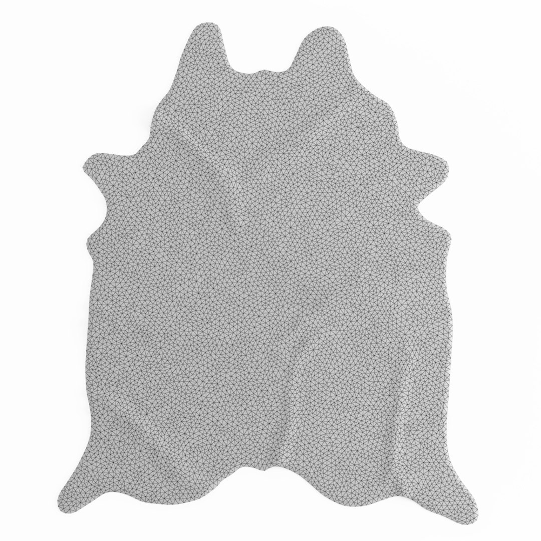 Spotted Brown White Cowhide 3D Model - TurboSquid 1552621