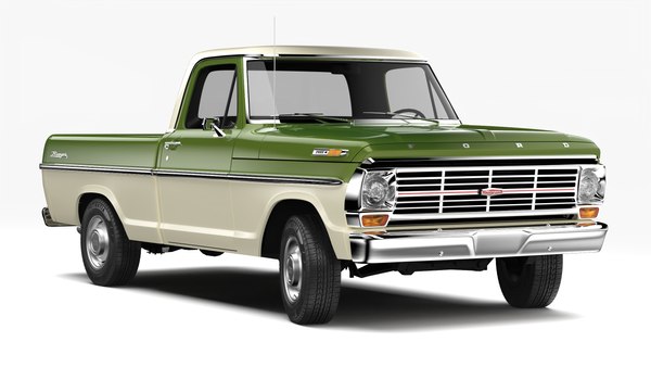 Ford F100 Ranger 1967 Modelo 3D - TurboSquid 1785129