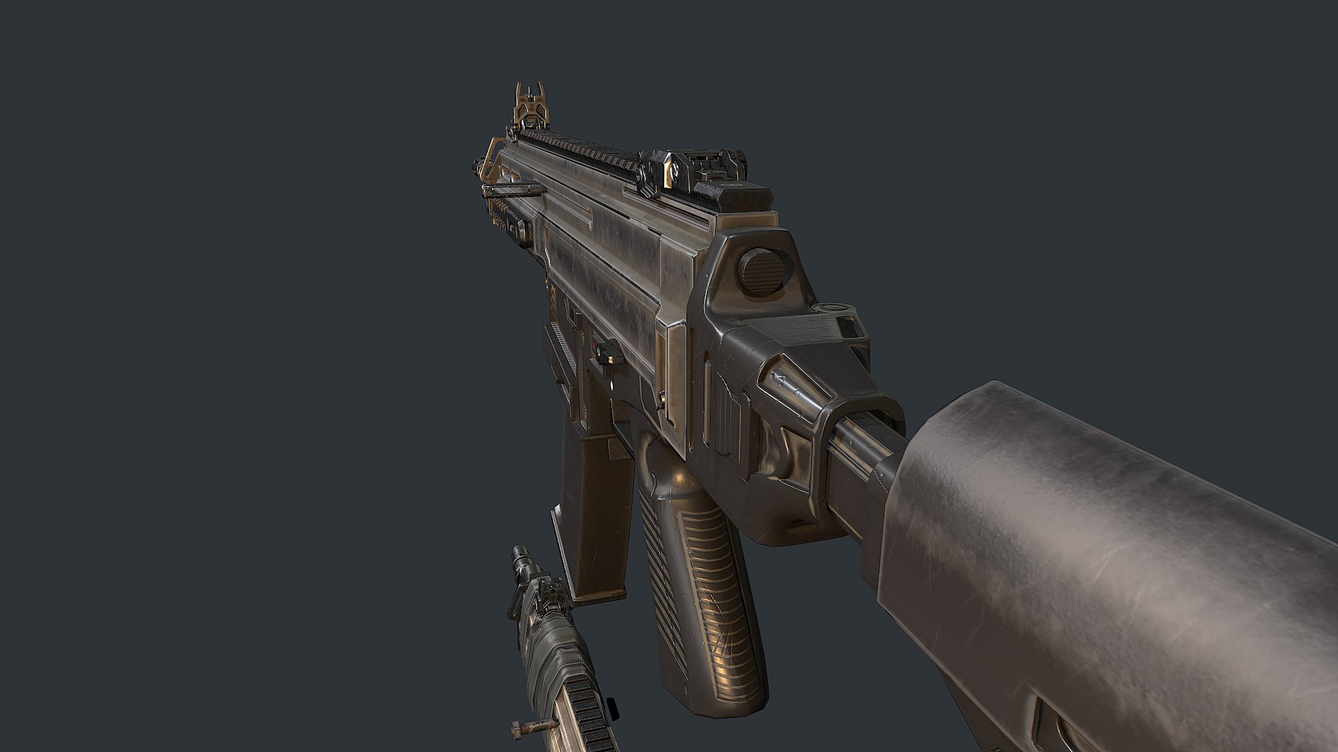 3D Model Ak12m Weapon - TurboSquid 1376255