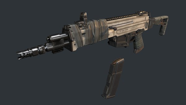 3D model ak12m weapon - TurboSquid 1376255