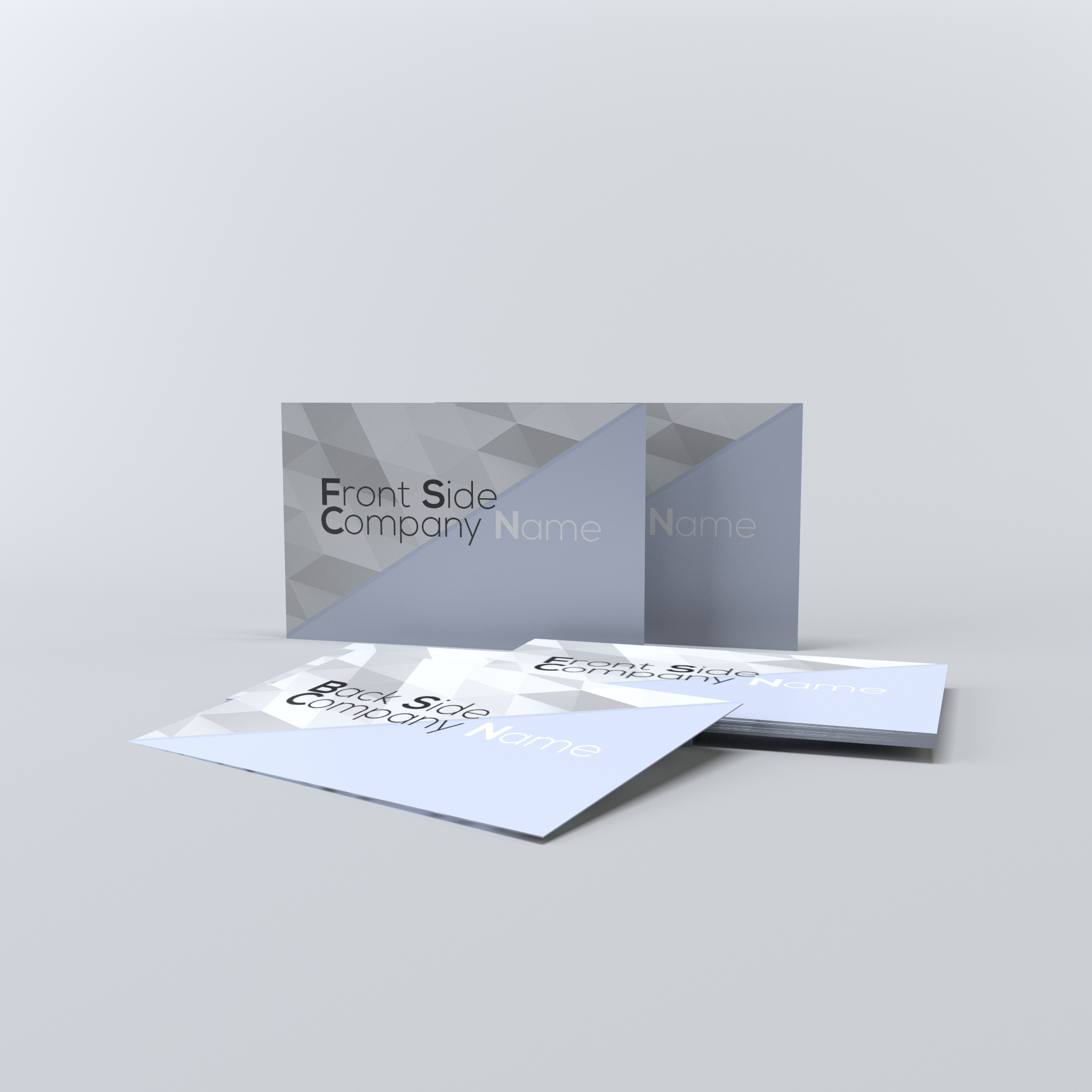 Free business card display 3D model - TurboSquid 1249110
