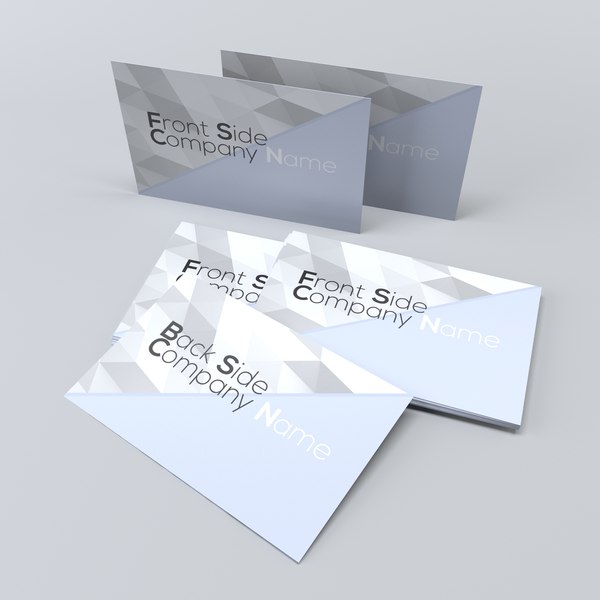 Free business card display 3D model - TurboSquid 1249110