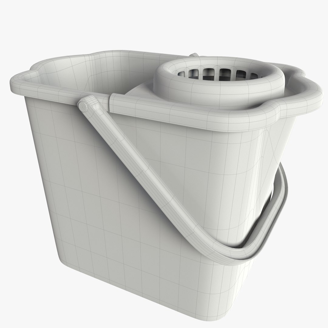 3D Mop Bucket - TurboSquid 1936189