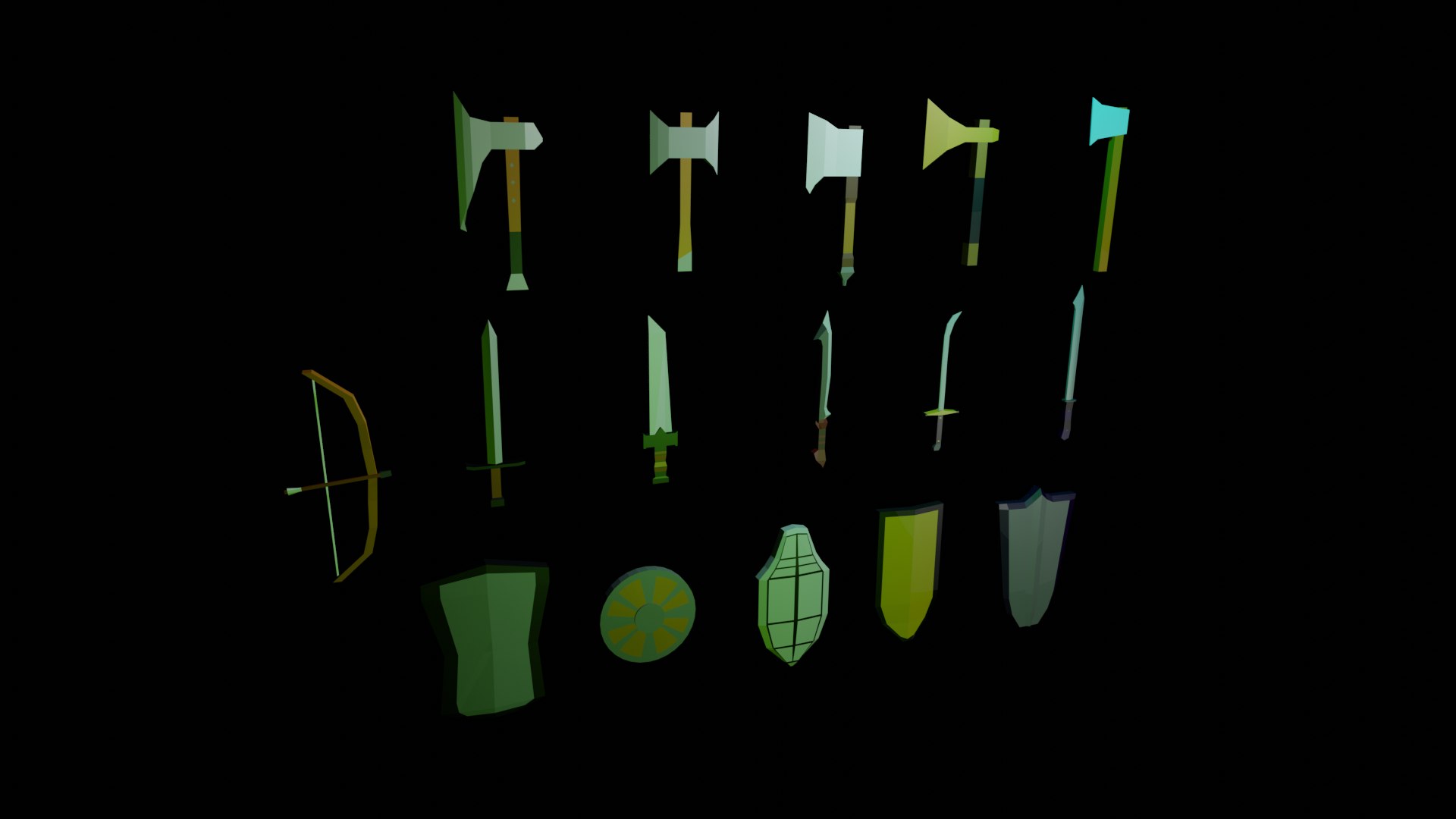 3D Low Poly RPG Kit - TurboSquid 2083882