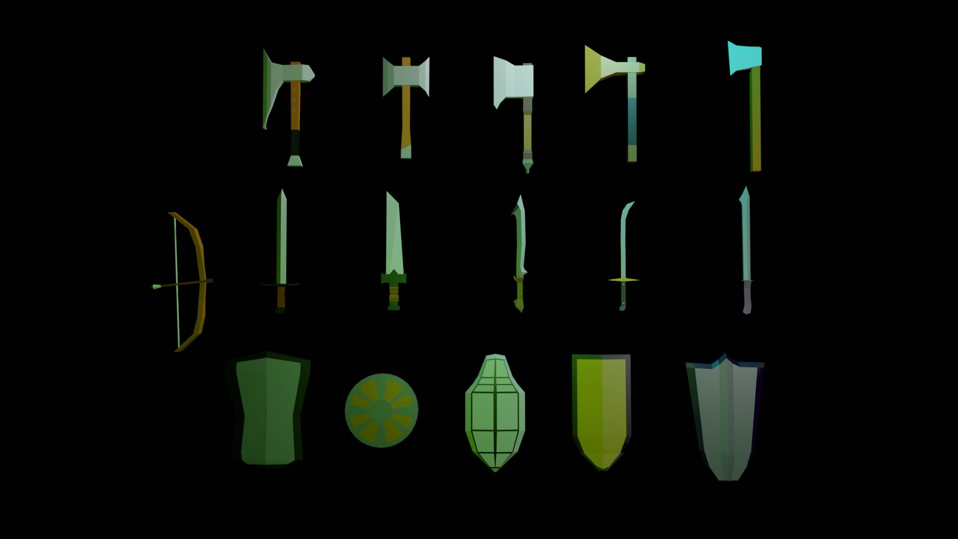3D Low Poly RPG Kit - TurboSquid 2083882