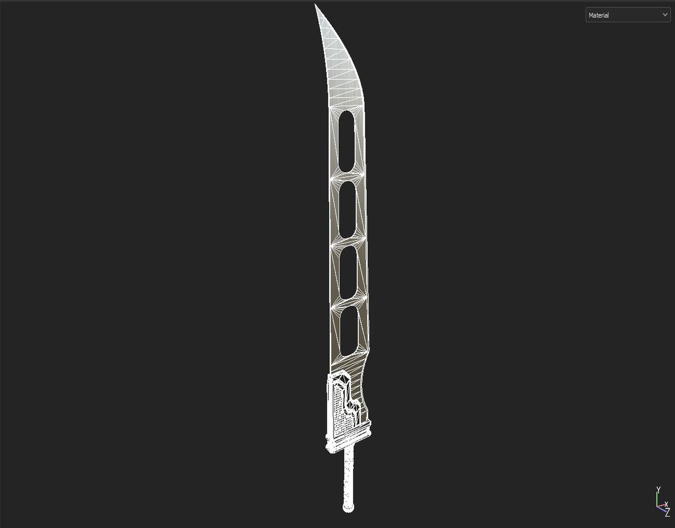Iron Sword 3D Model - TurboSquid 2371125