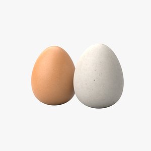 Blender Egg Models | TurboSquid
