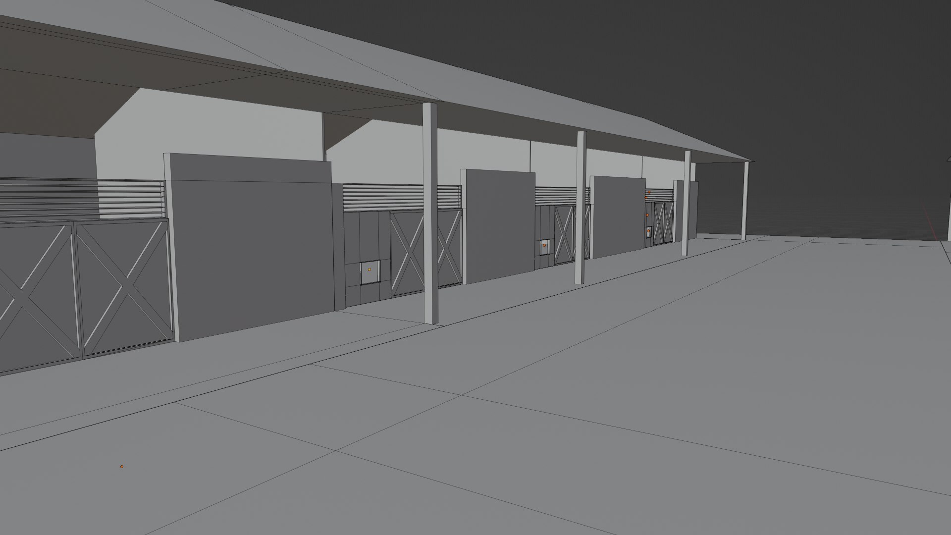 3D Horse Stable - TurboSquid 2159159