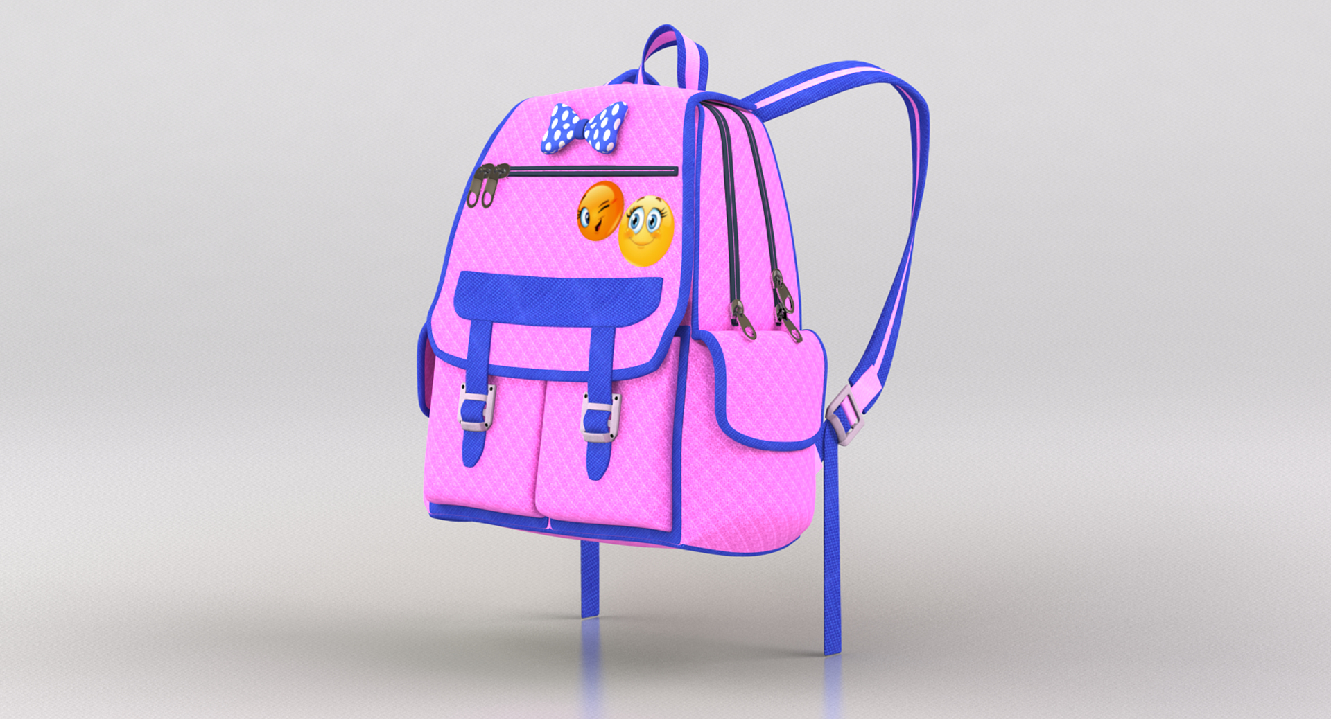 School Backpack 3D Model - TurboSquid 1161927
