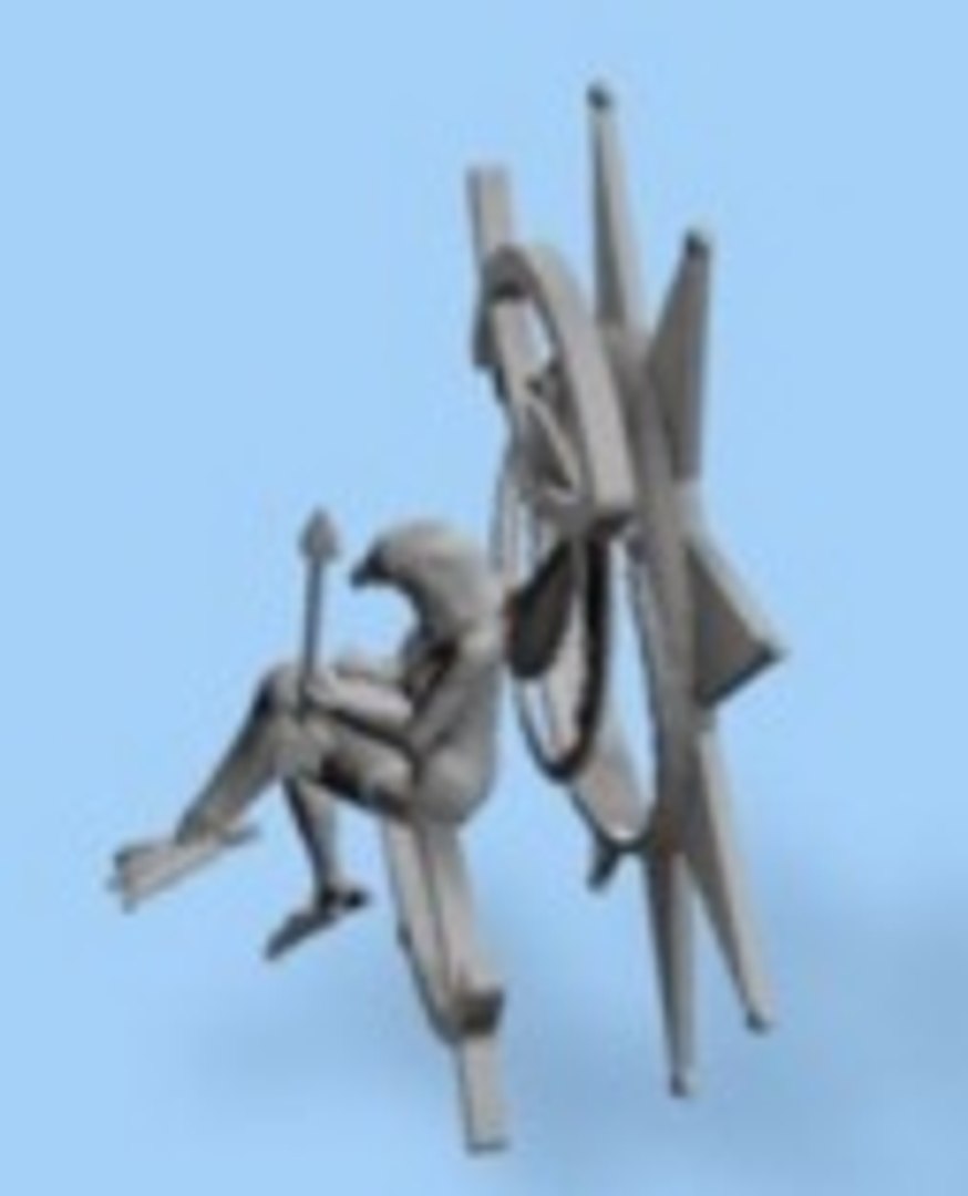 3d Model Luck Sign Venus
