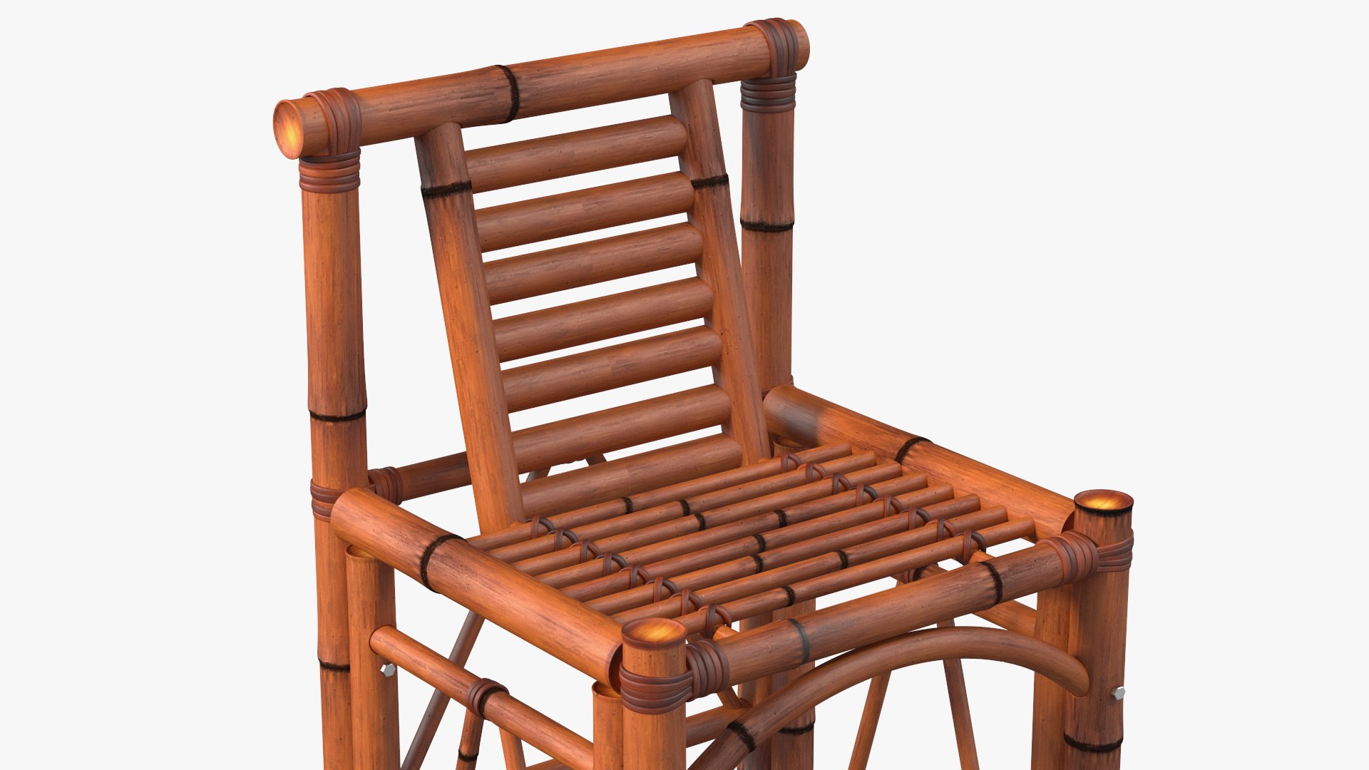 3D Square Bar Stool Model - TurboSquid 1735821