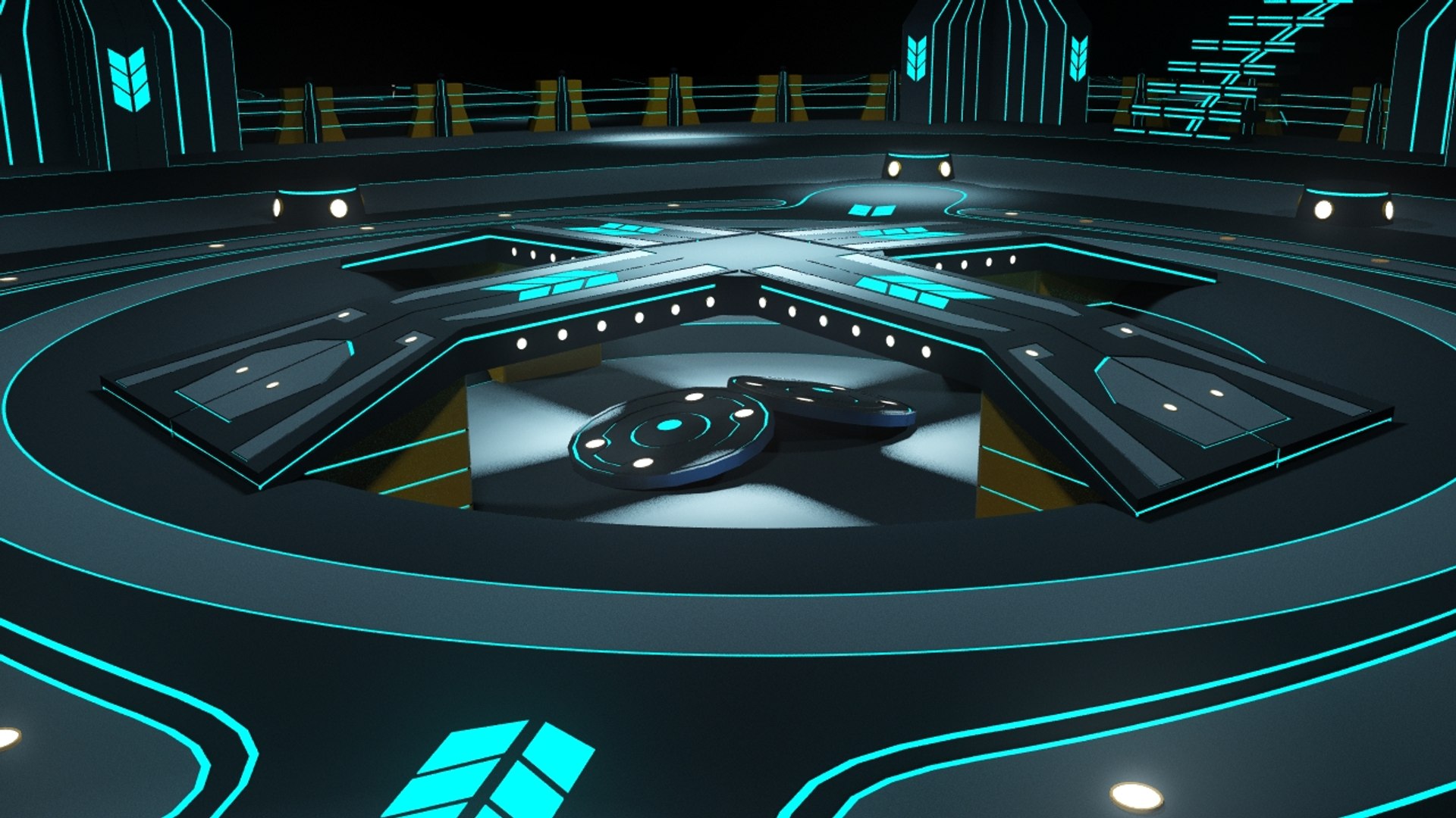 3D Model Si-fi Scene - TurboSquid 1206910