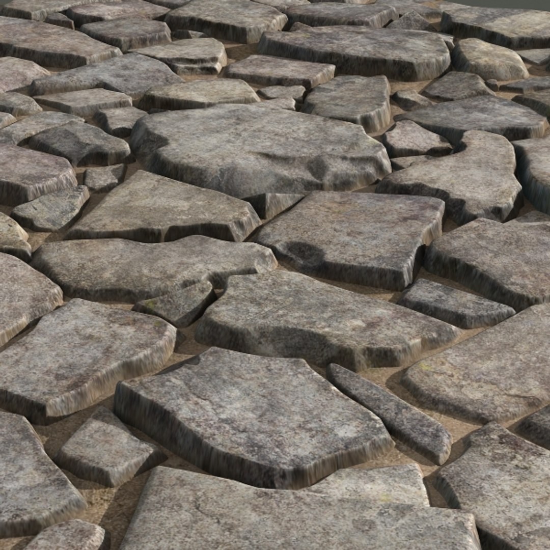 Paving Stones 08 3d Max