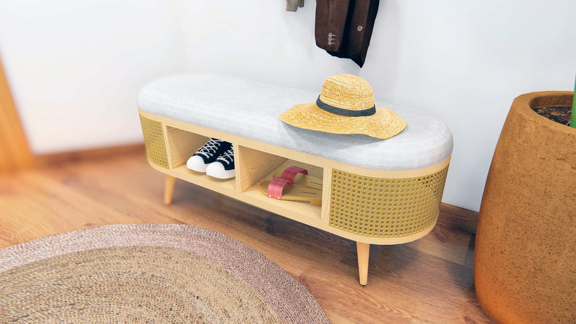 SKLUM Icon Storage Bench - Lumion Library 3D - TurboSquid 2082061