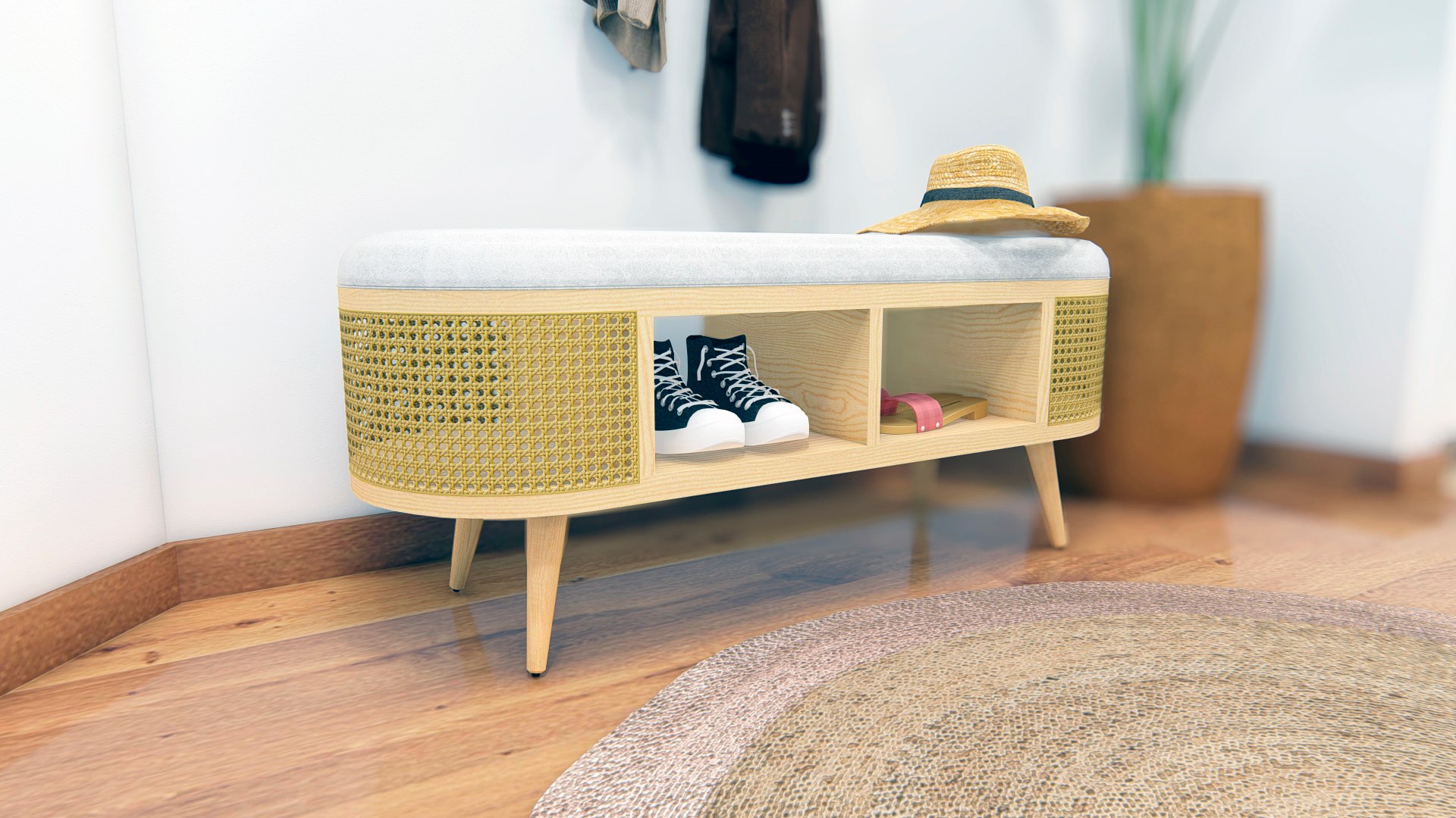SKLUM Icon Storage Bench - Lumion Library 3D - TurboSquid 2082061
