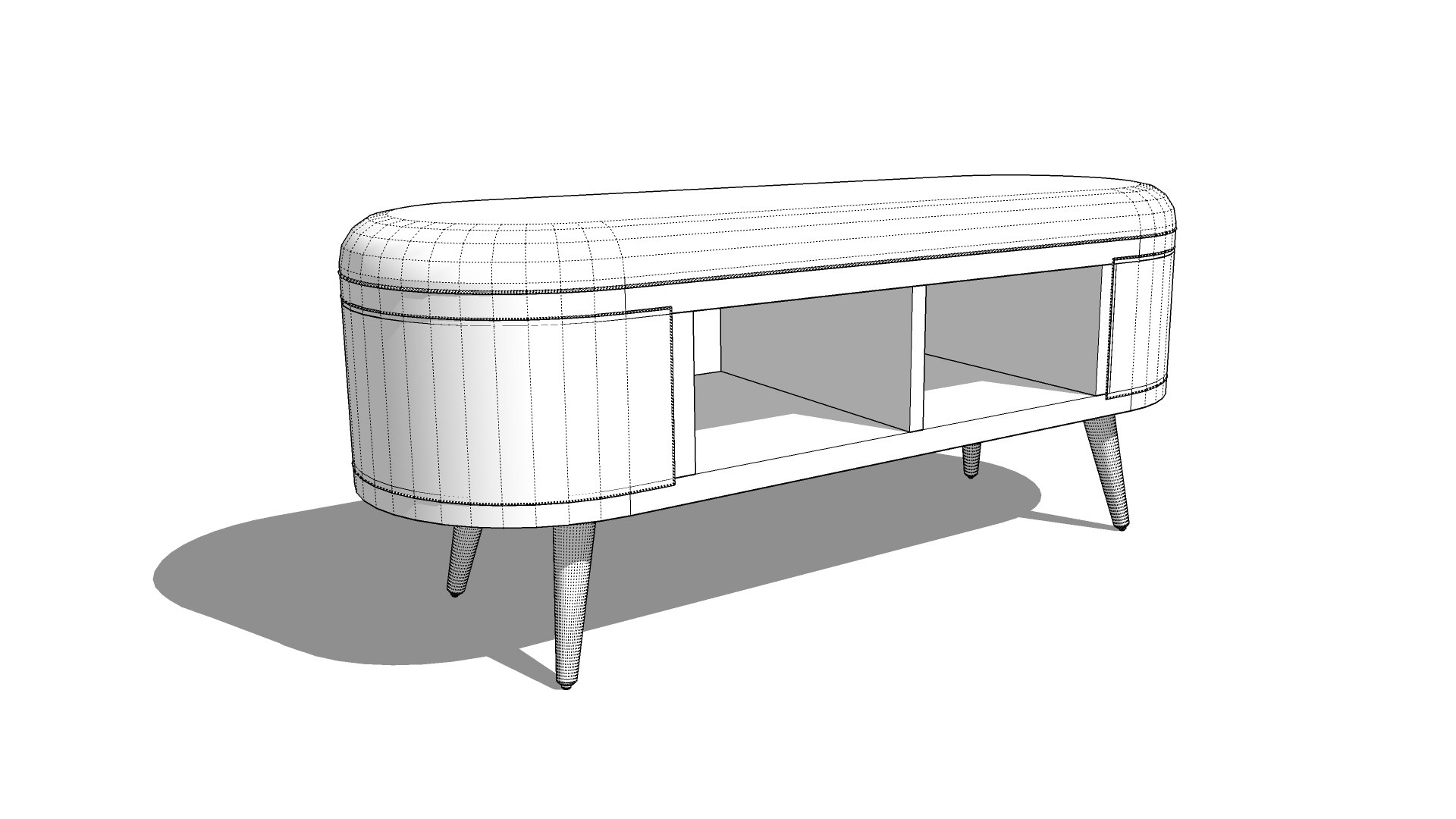 SKLUM Icon Storage Bench - Lumion Library 3D - TurboSquid 2082061