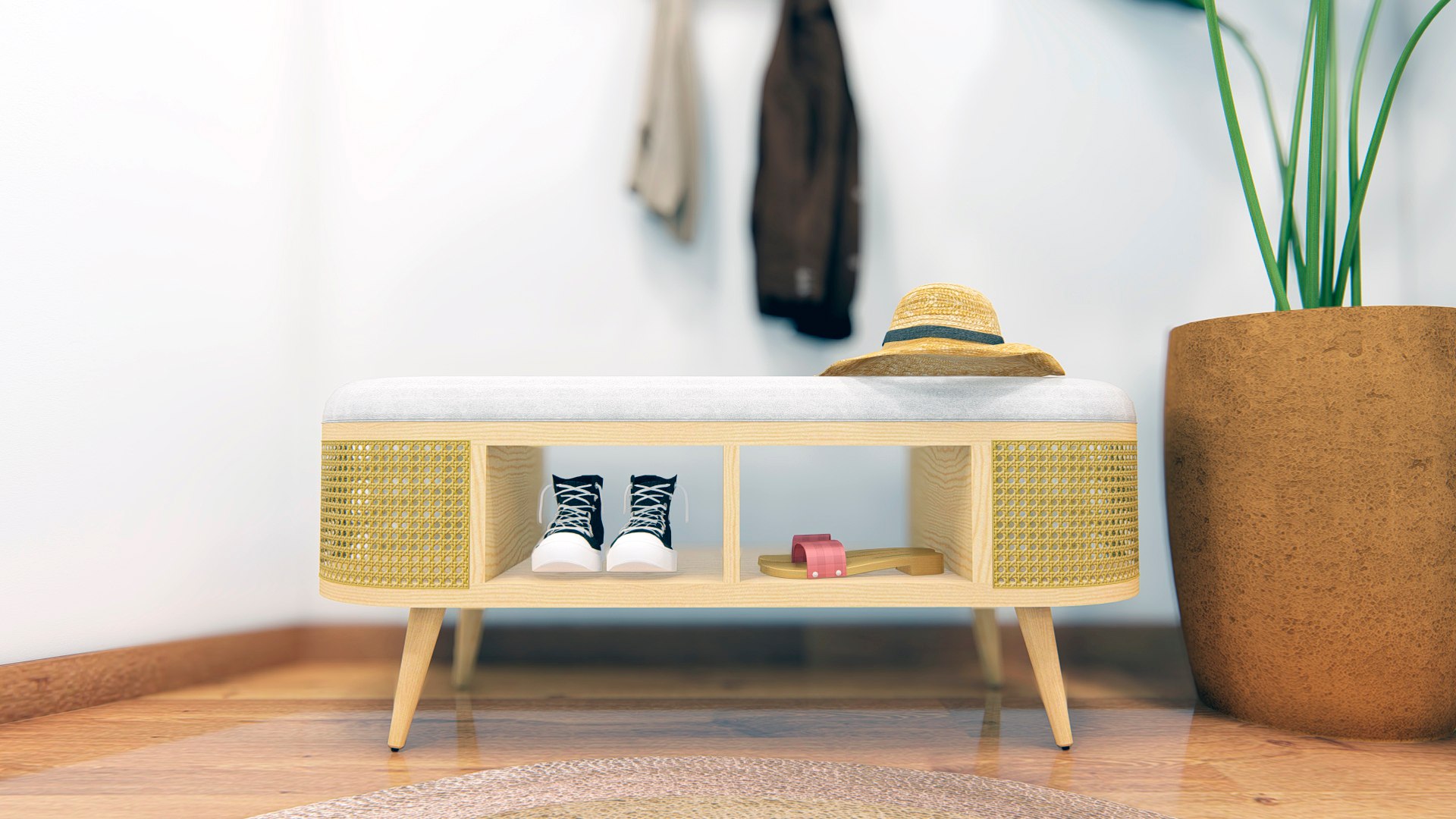 SKLUM Icon Storage Bench - Lumion Library 3D - TurboSquid 2082061