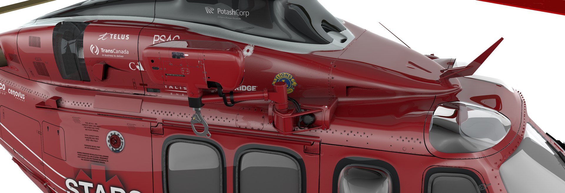 3D AW139 STARS L2220 Model - TurboSquid 2285316