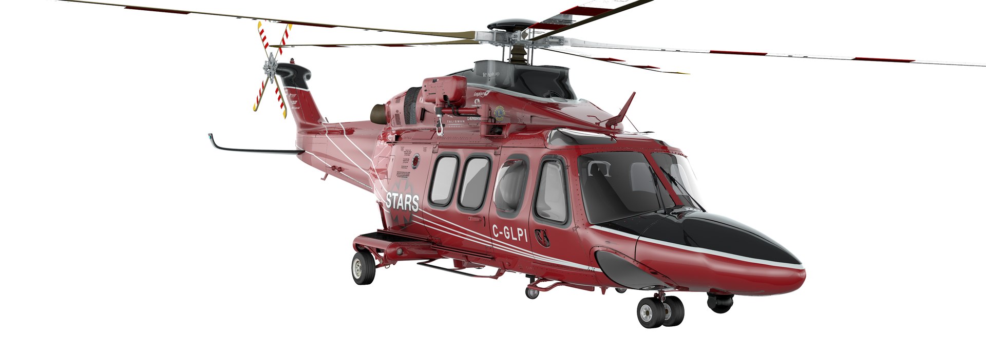 3D AW139 STARS L2220 Model - TurboSquid 2285316