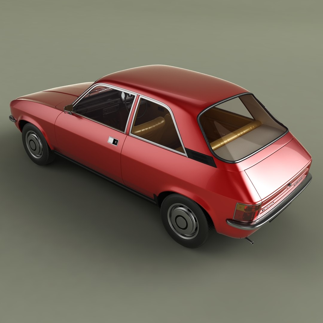 3D Austin Allegro 2-door Model - TurboSquid 2297945