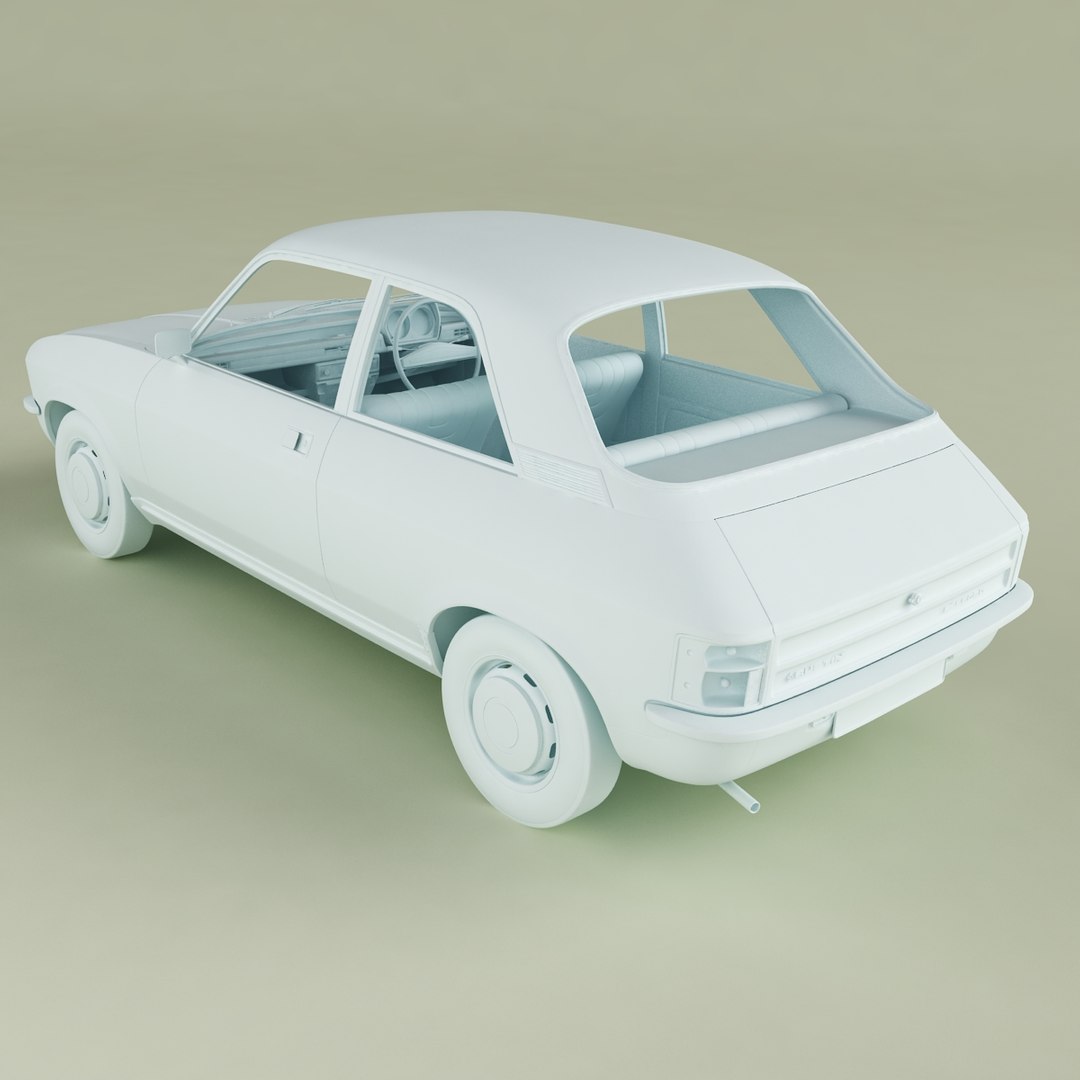 3D Austin Allegro 2-door Model - TurboSquid 2297945