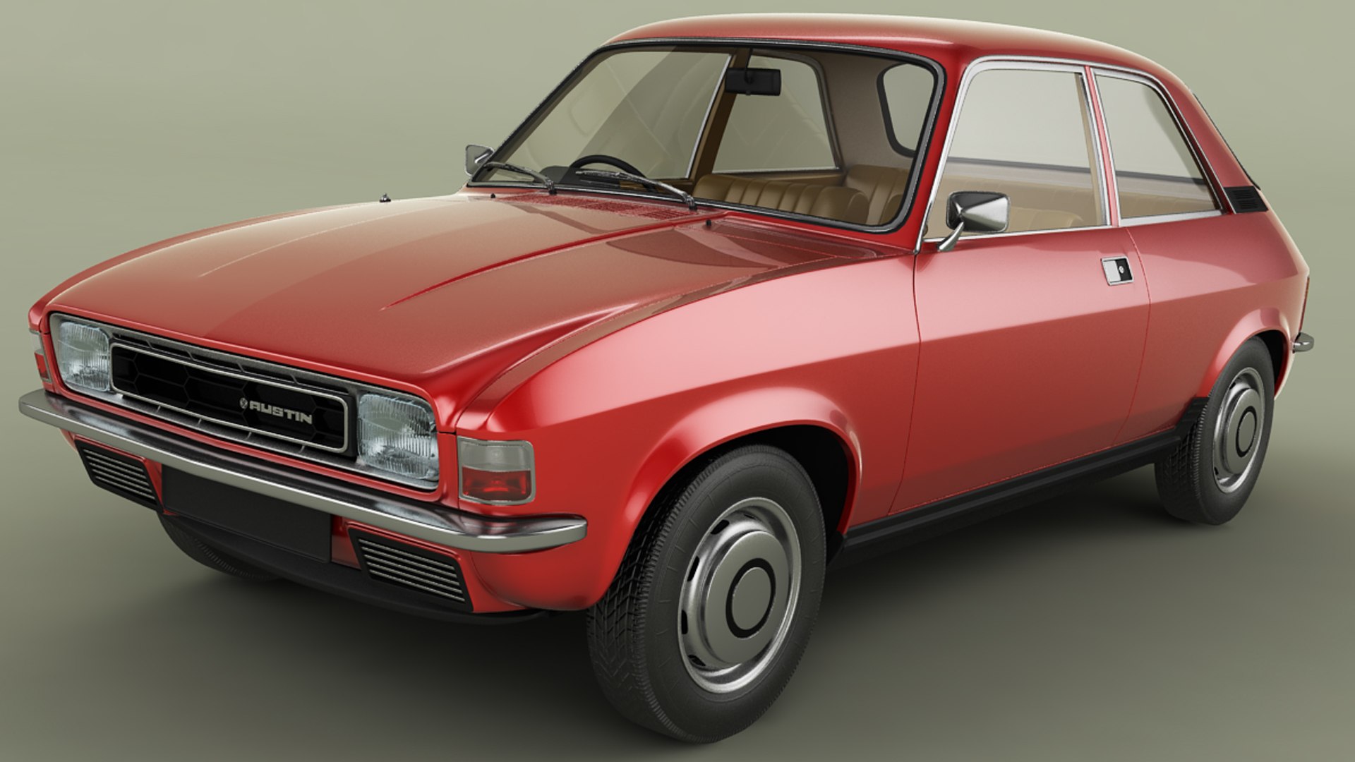 3D Austin Allegro 2-door Model - TurboSquid 2297945