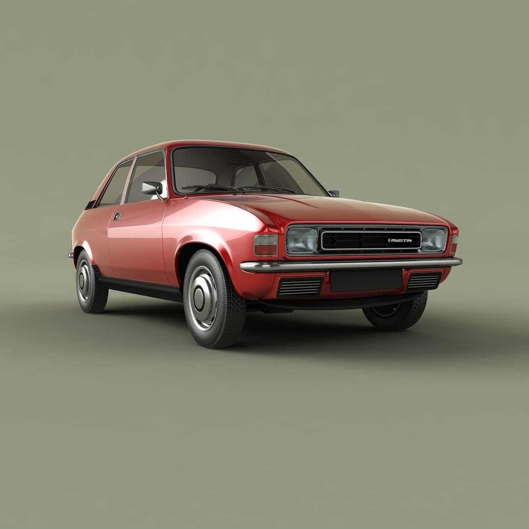 3D Austin Allegro 2-door Model - TurboSquid 2297945