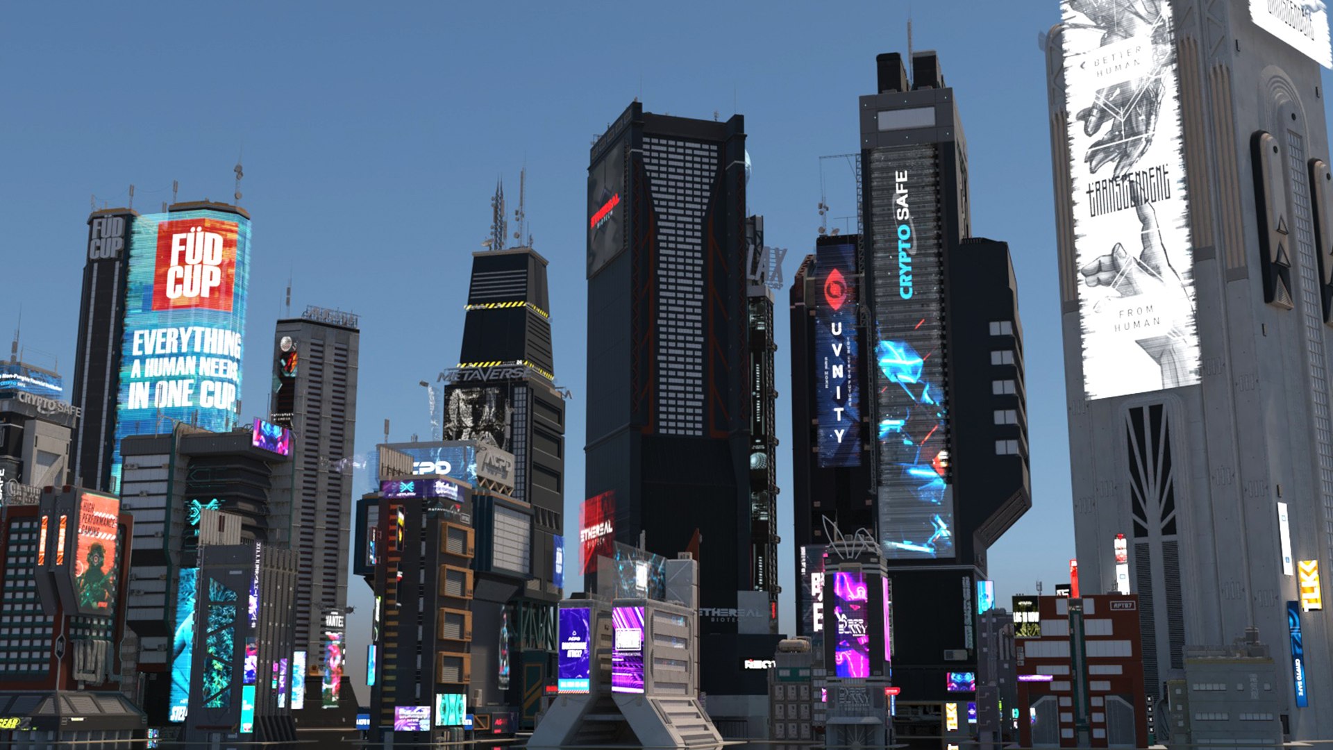 3D Cyberpunk Metropolis Model - TurboSquid 2229185