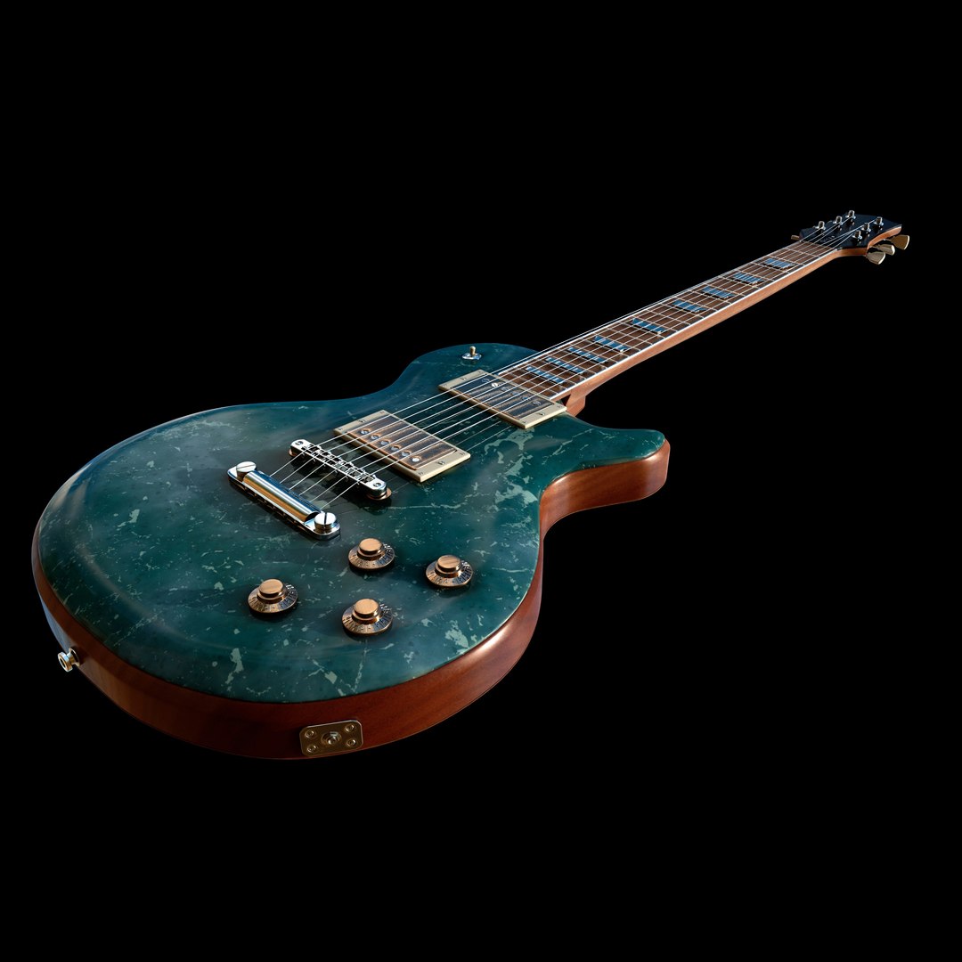 Electric Guitar Model 3D - TurboSquid 2190390
