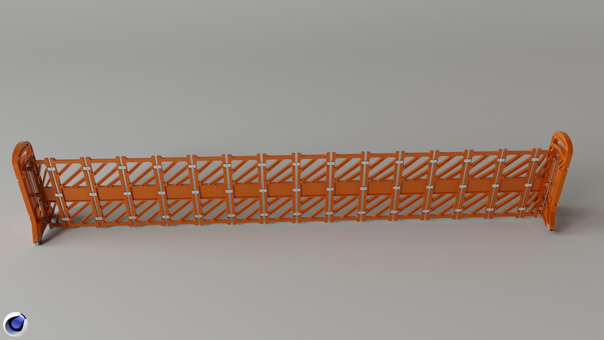 3D Expendable Barrier - TurboSquid 2264381