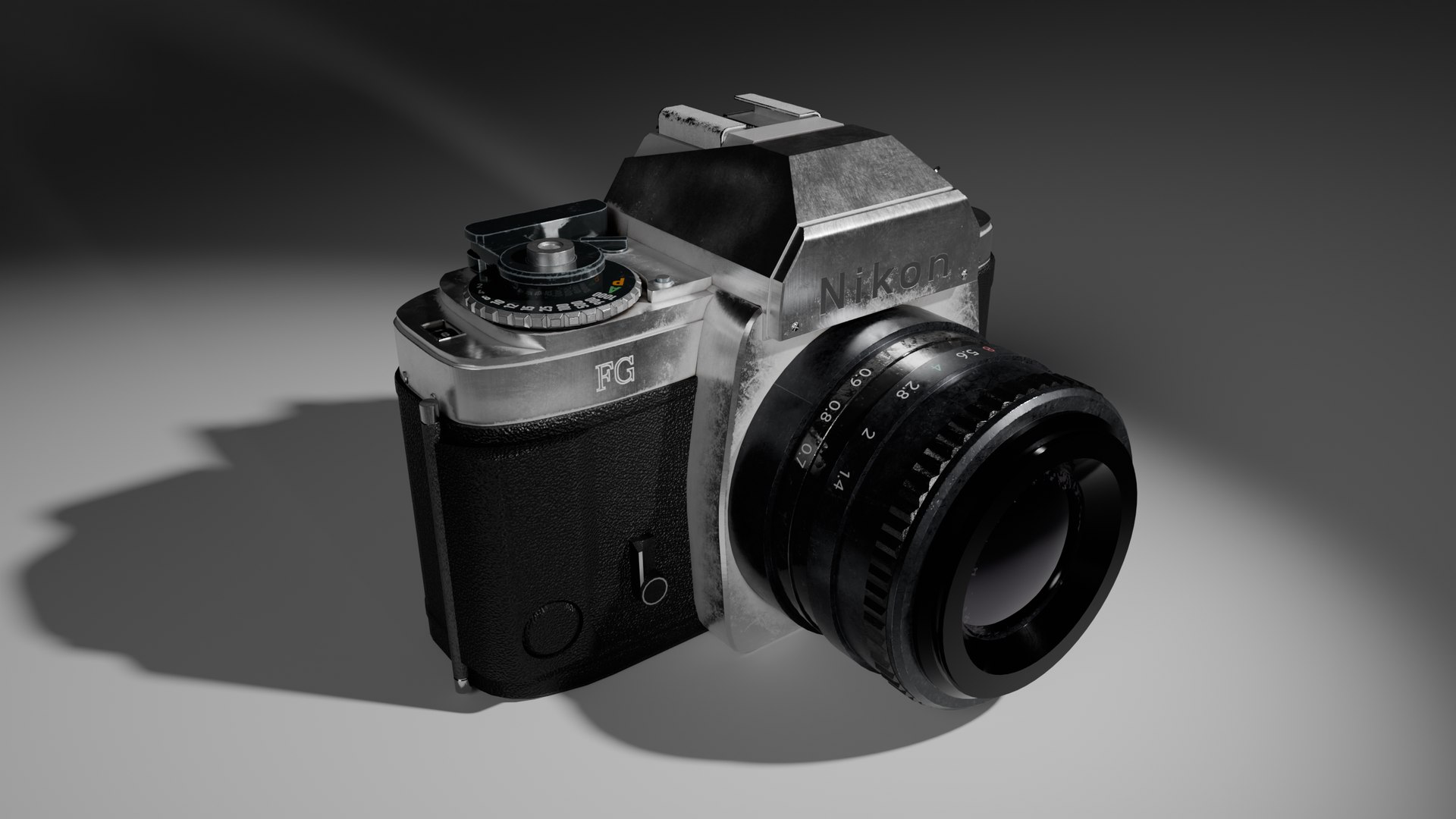 3D Model Nikon FG SLR - TurboSquid 2242049
