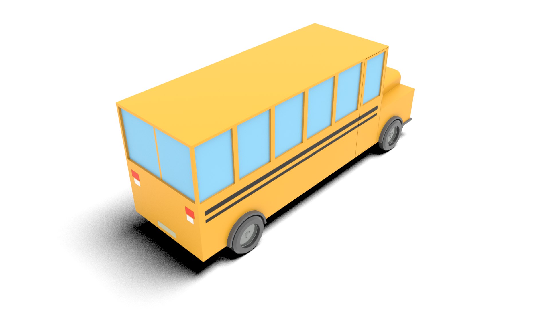 Cartoon Bus Rigged 3D Model - TurboSquid 1857913