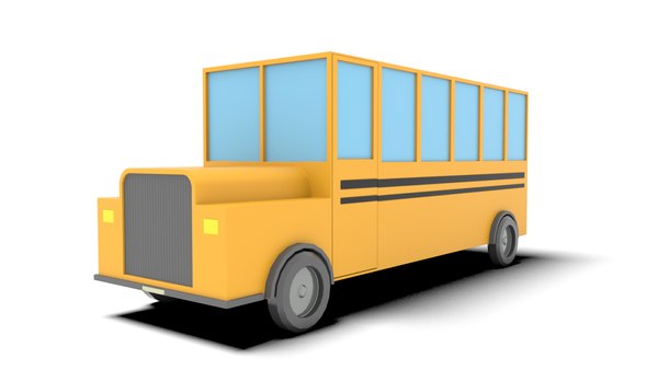 Cartoon Bus Rigged 3D model - TurboSquid 1857913