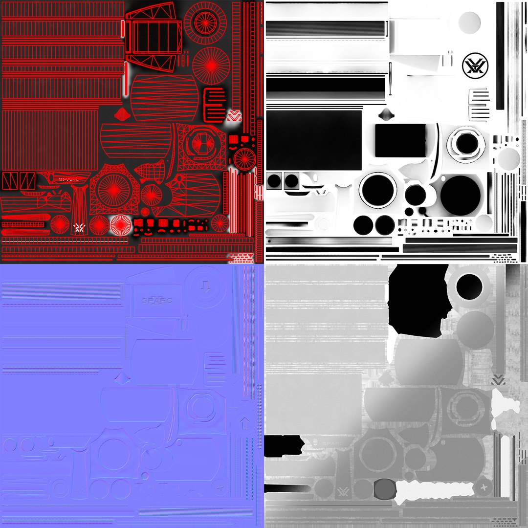 3D Vortex Optics Sparc II Model - TurboSquid 1899162