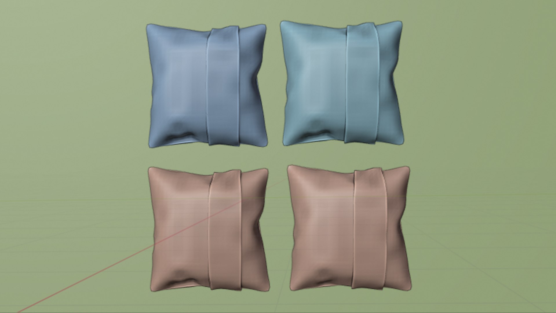 3D Cushion Layer - TurboSquid 1540209