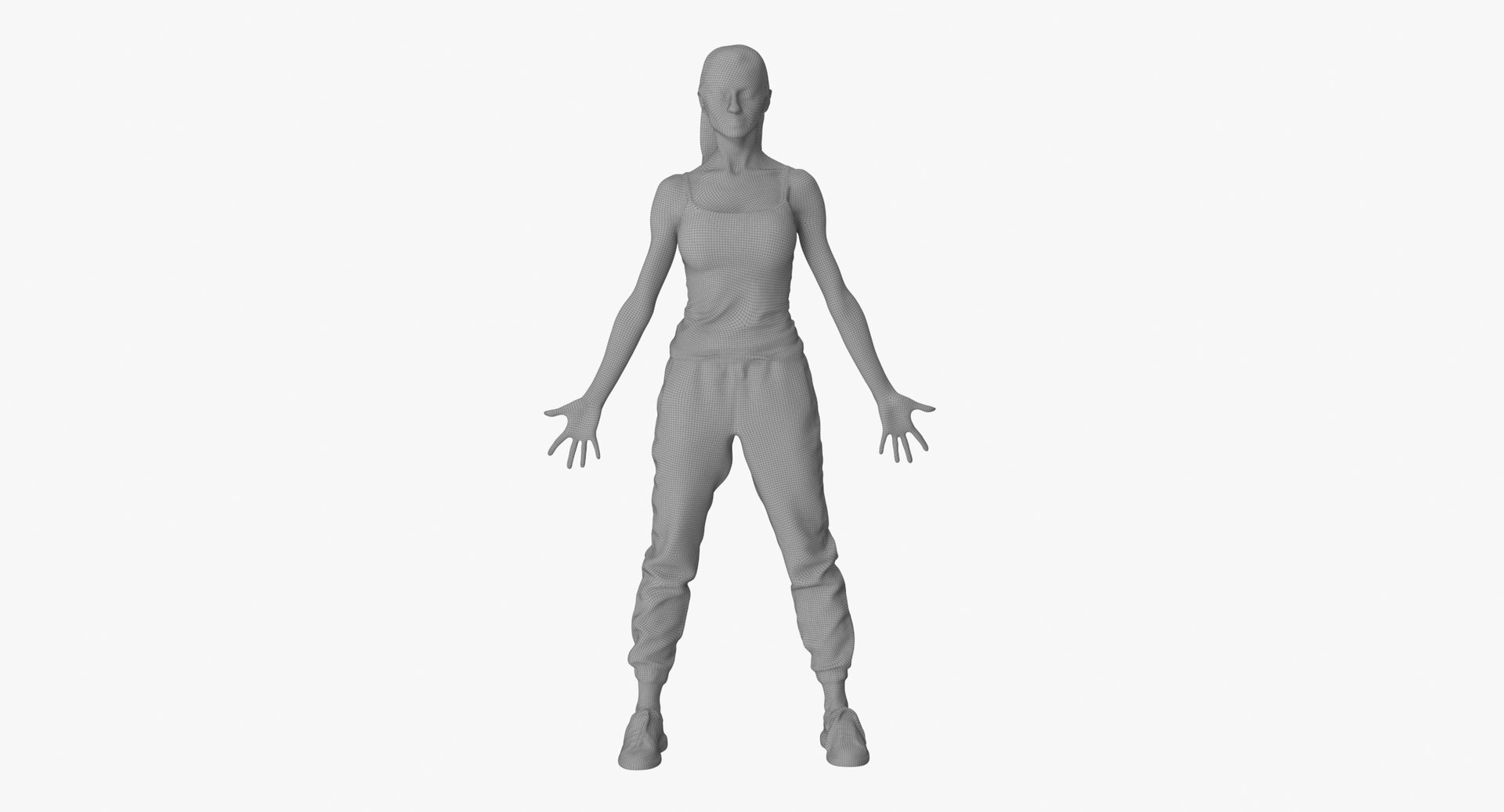 Sofia Sport A Pose 3D model - TurboSquid 2074624