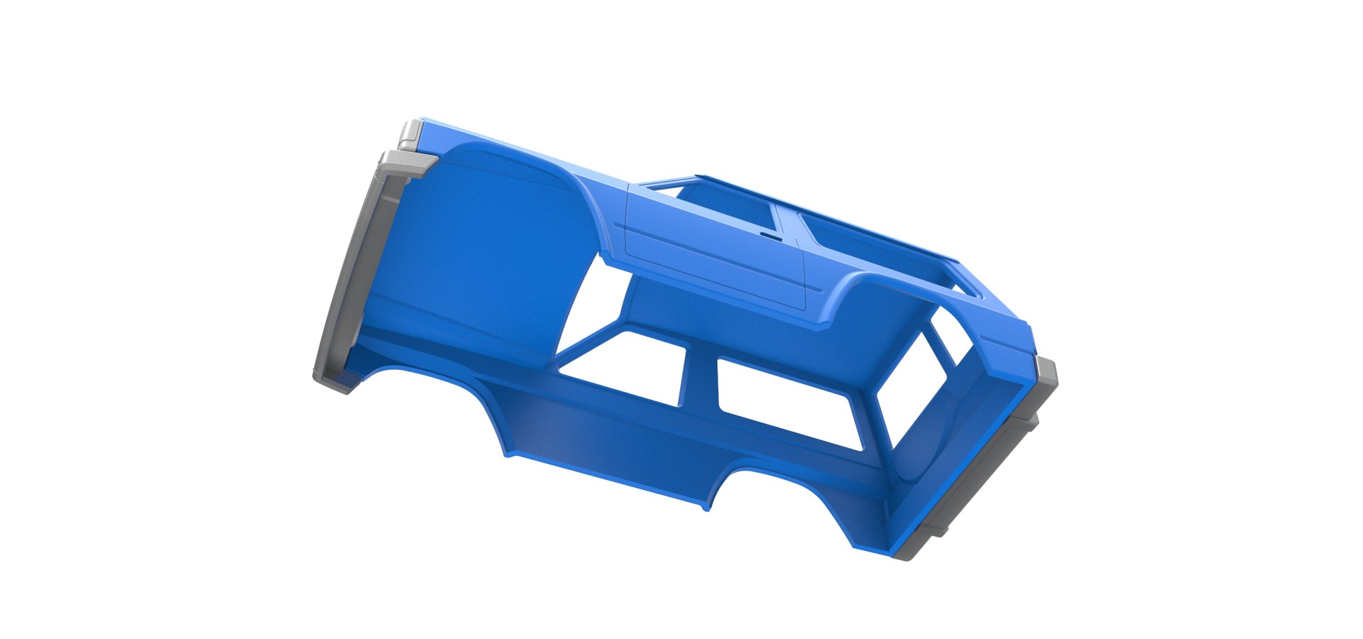 Diecast Shell Of Vintage SUV Scale 1 To 25 3D Model - TurboSquid 2242529