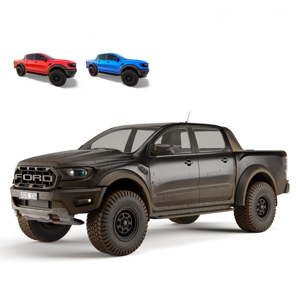 Ford Ranger 3D Models for Download | TurboSquid