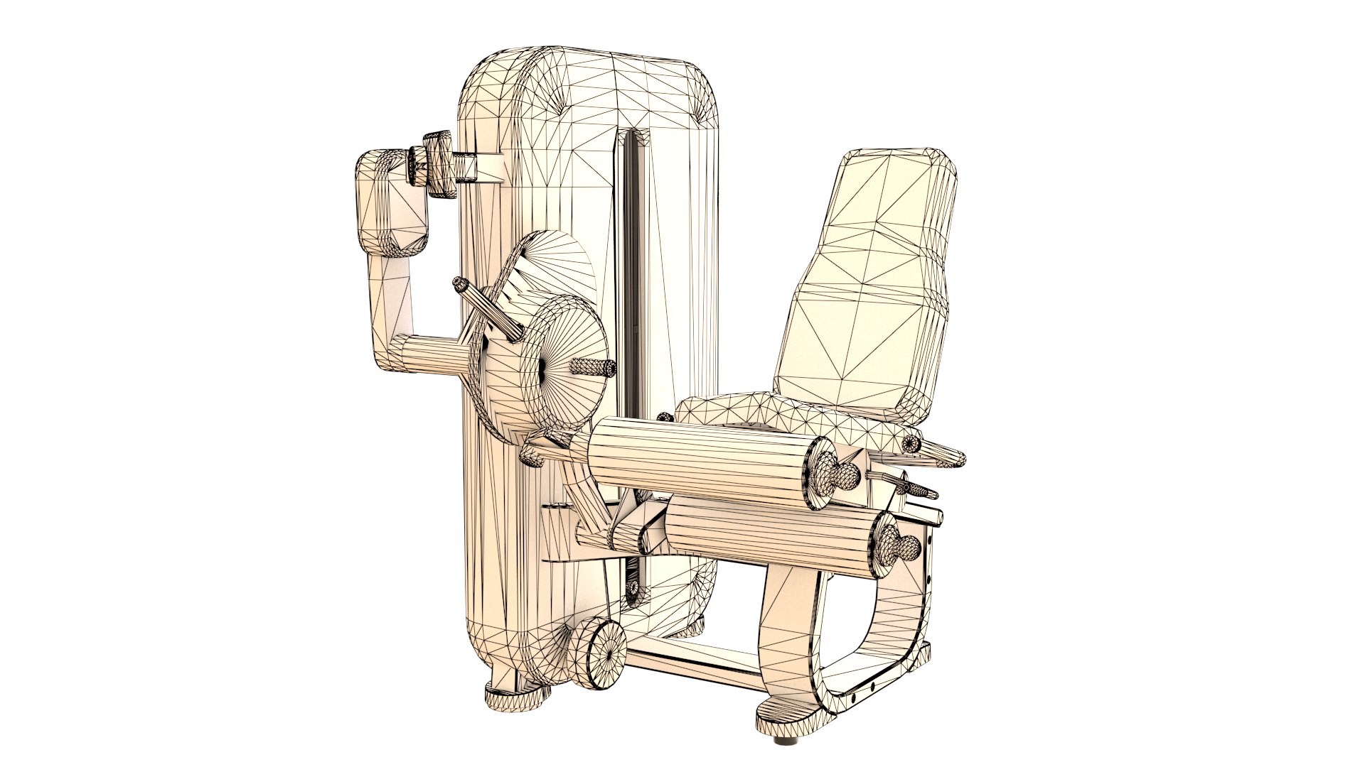 Gym equipment 3D model - TurboSquid 1695849