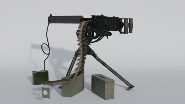 3D Brouwning M1917 model - TurboSquid 1782205
