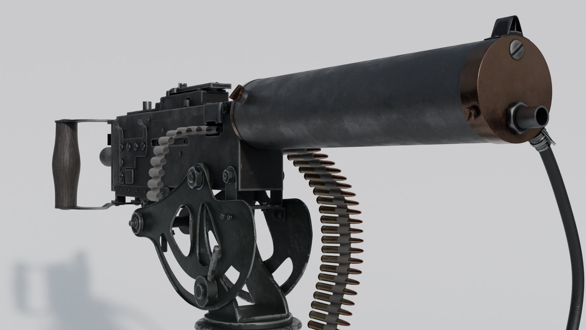 3D Brouwning M1917 Model - TurboSquid 1782205