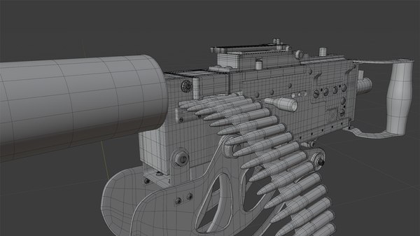 3D Brouwning M1917 model - TurboSquid 1782205
