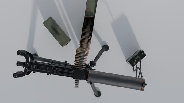 3D Brouwning M1917 model - TurboSquid 1782205