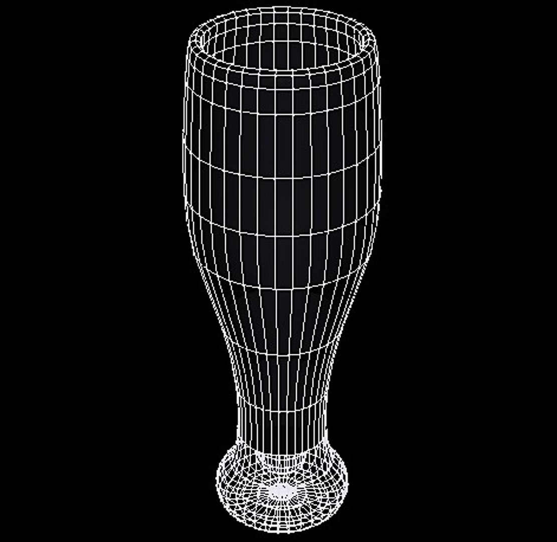 3d Model X-tall Beer Glass