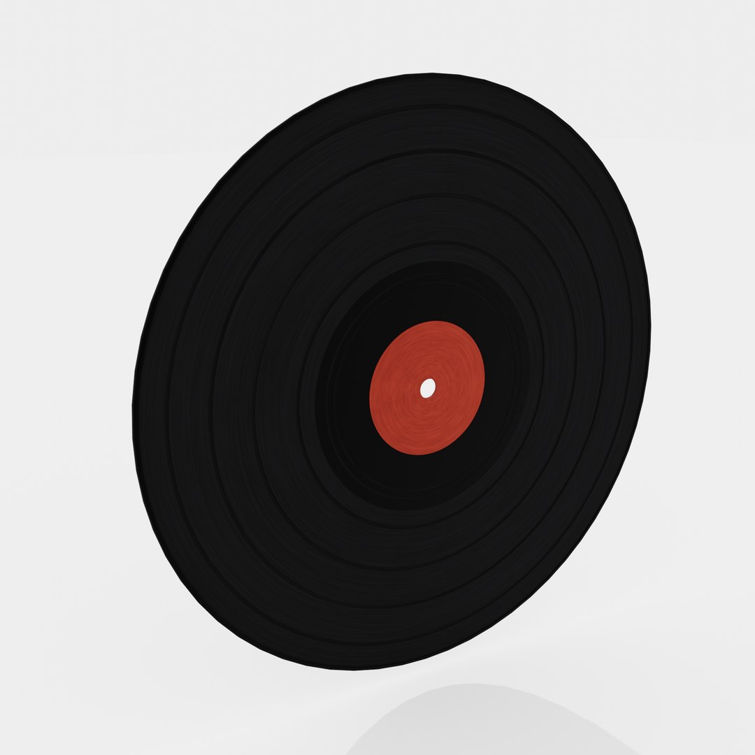 Free Disc Vinyl 3D Model - TurboSquid 1608654