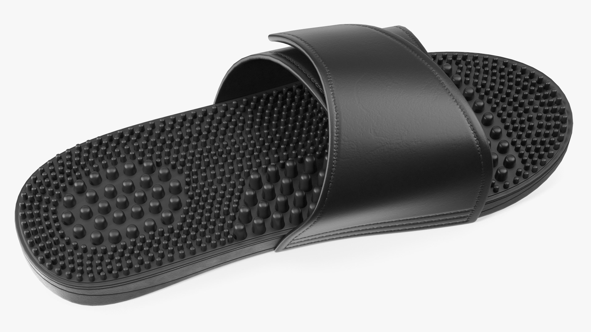 3d Model Massage Slippers Black Turbosquid 2127854
