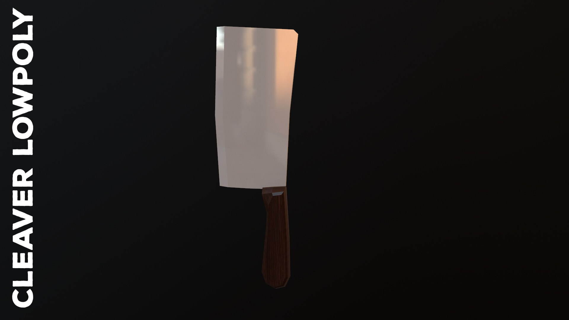 3D Cleaver - Model - TurboSquid 1699332