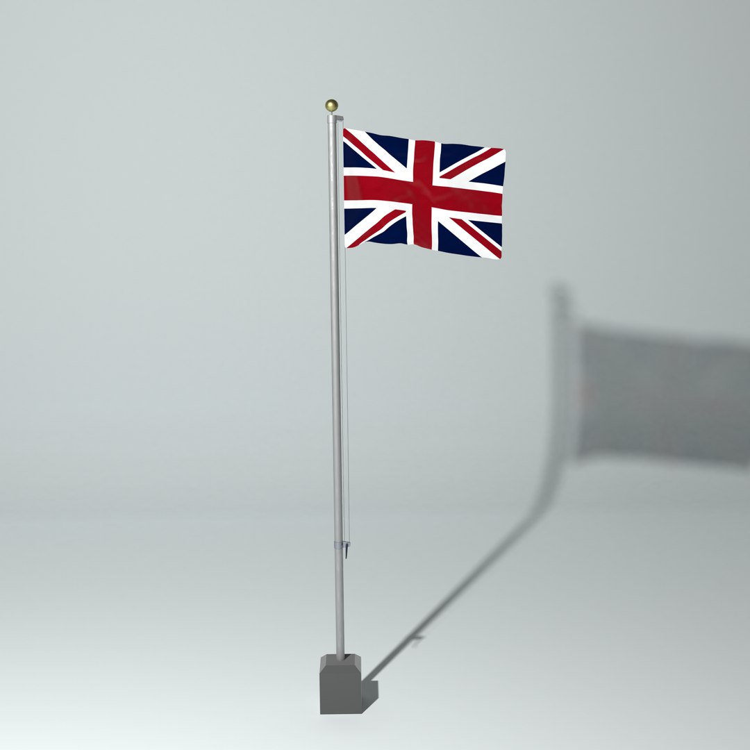 3D model BRITISH FLAG - TurboSquid 1820334