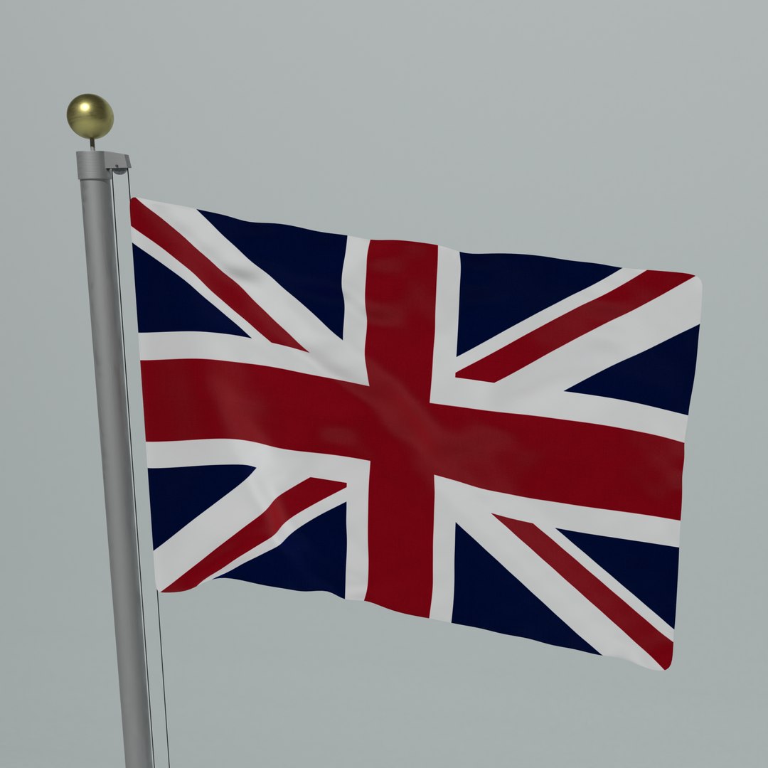 3D model BRITISH FLAG - TurboSquid 1820334