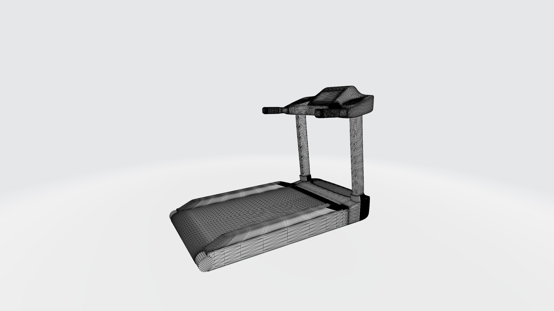 Treadmill 3D Model - TurboSquid 1684936